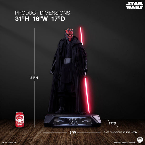 Pre Order Pcs Collectibles Star Wars Darth Maul 13 Scale Hyperreal