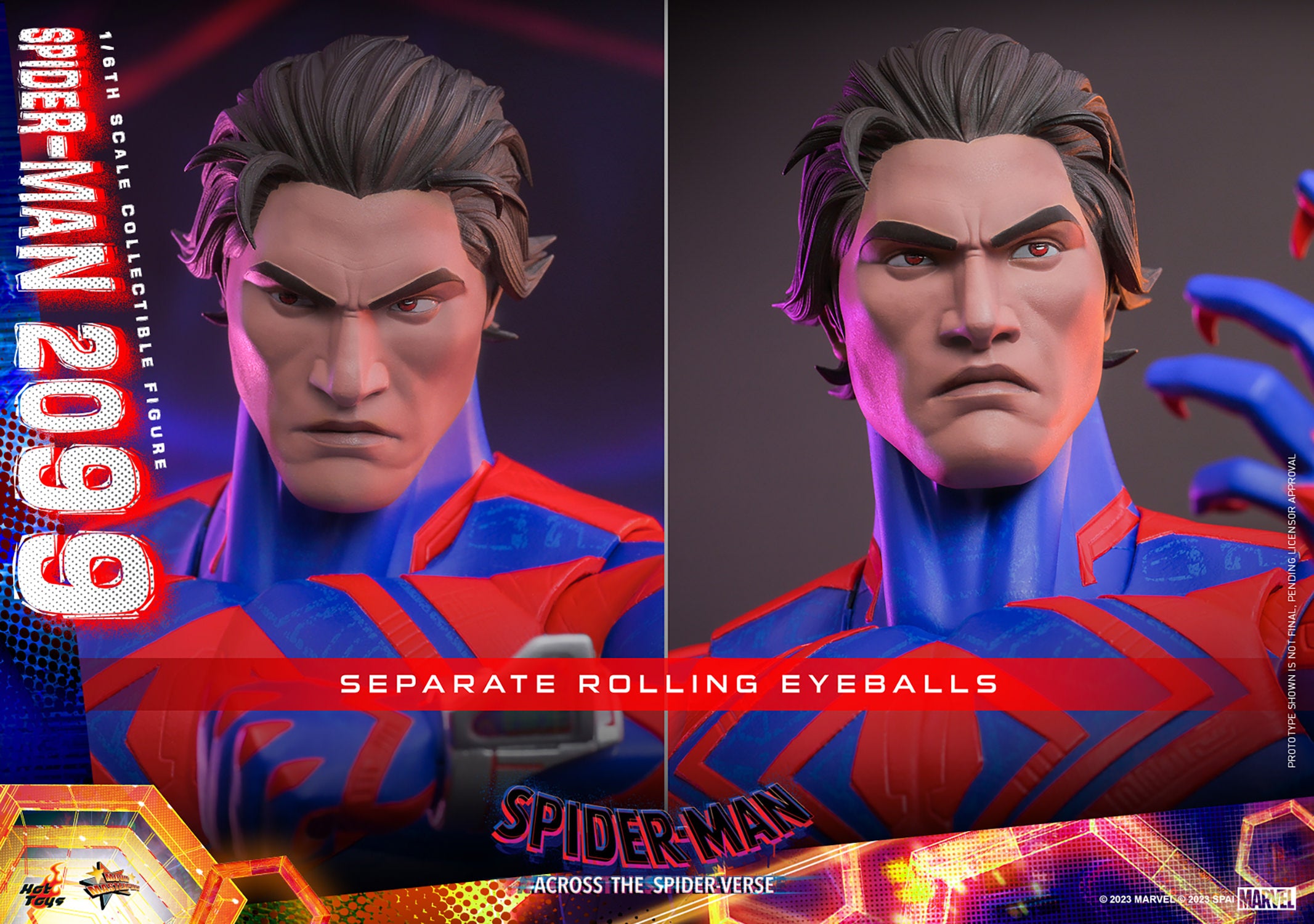 2099 Spider Man Face