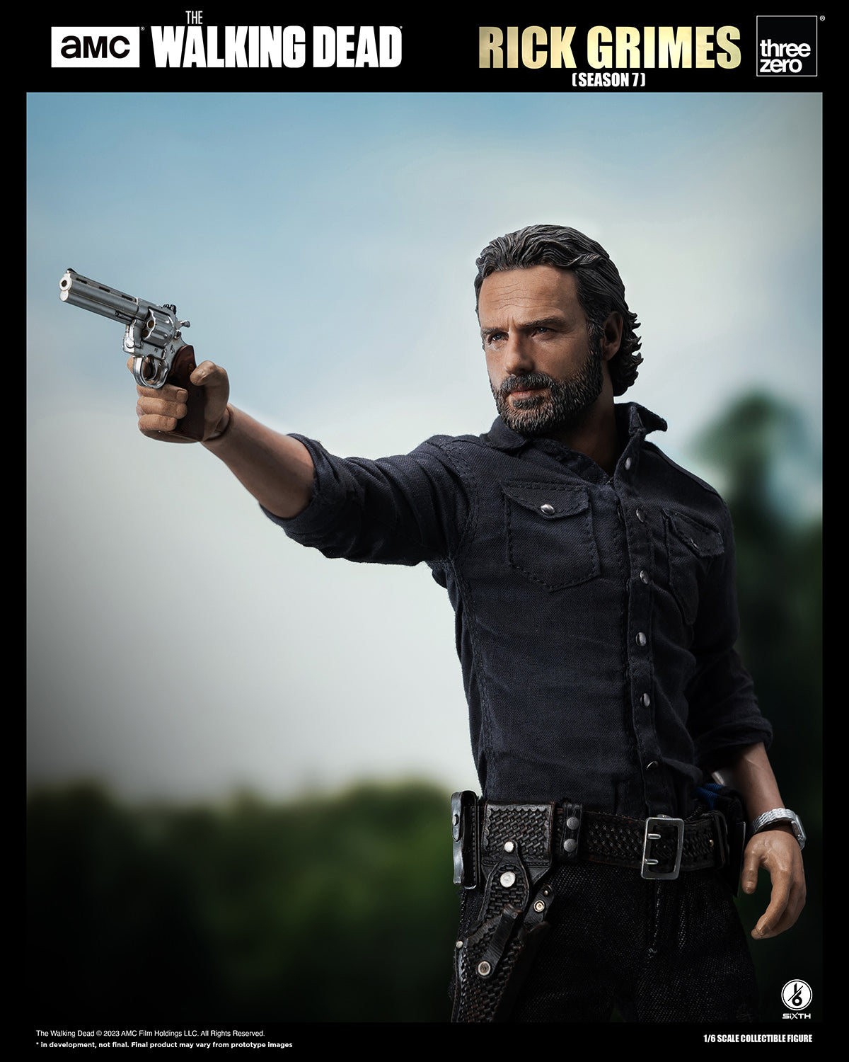 Rick Grimes Season 3 Poster
