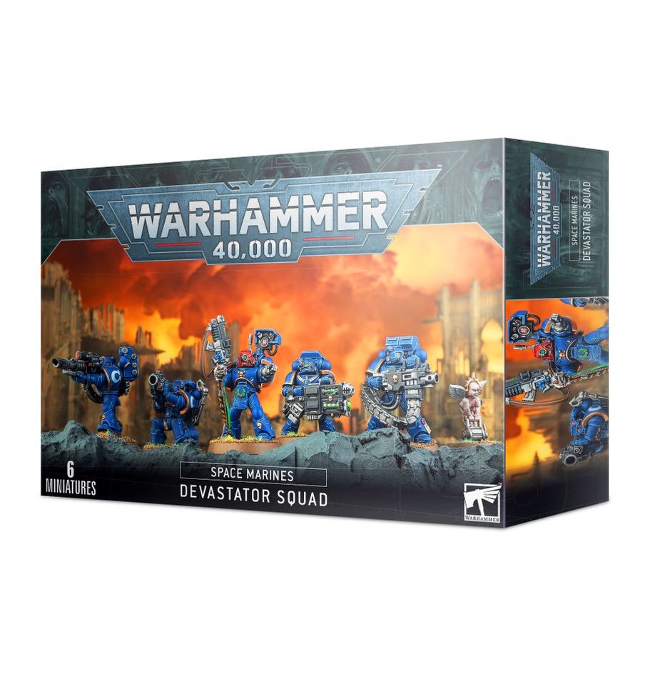 Games Workshop Warhammer 40,000: Space Marines Devastator Squad