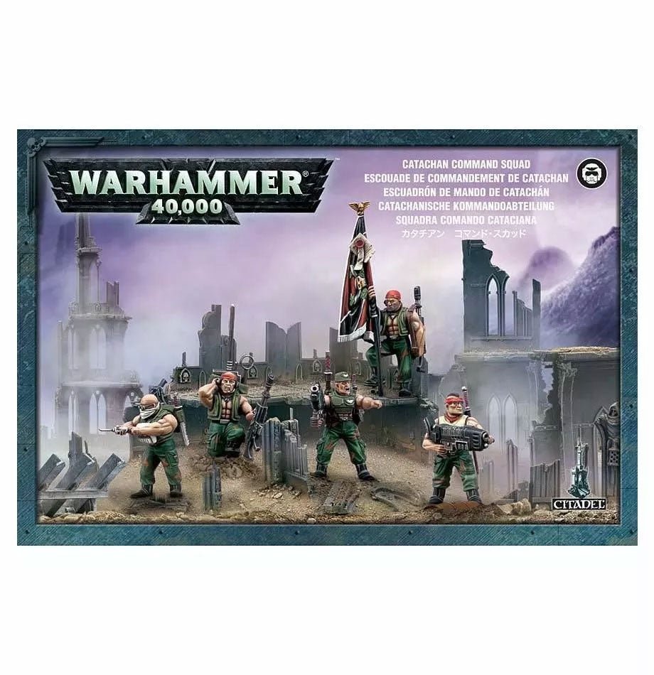 Games Workshop Warhammer 40,000 Astra Militarum: Catachan Command Squad