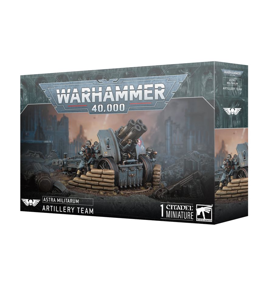 Games Workshop Warhammer 40,000: Astra Militarum Krieg Artillery Tem