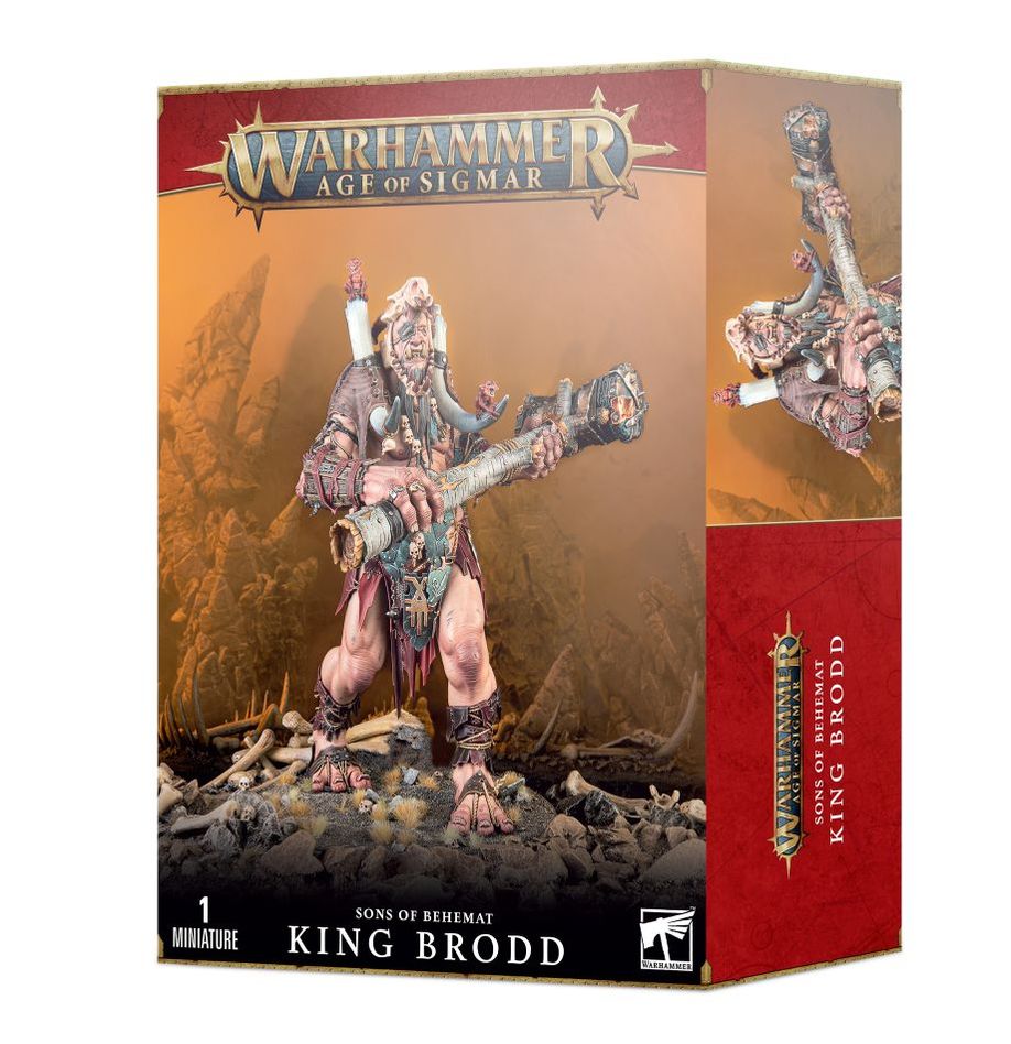 Games Workshop Warhammer Age of Sigmar: Sons of Behemat King Brodd