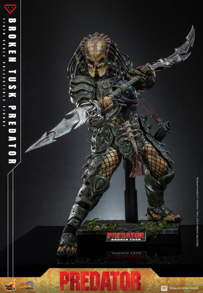 pre-order-hot-toys-aliens-vs-predator-broken-tusk-predator-sixth-scale ...