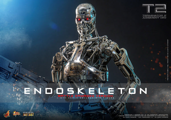 PRE-ORDER: Hot Toys Terminator 2: Judgment Day T-800 Endoskeleton (Bat