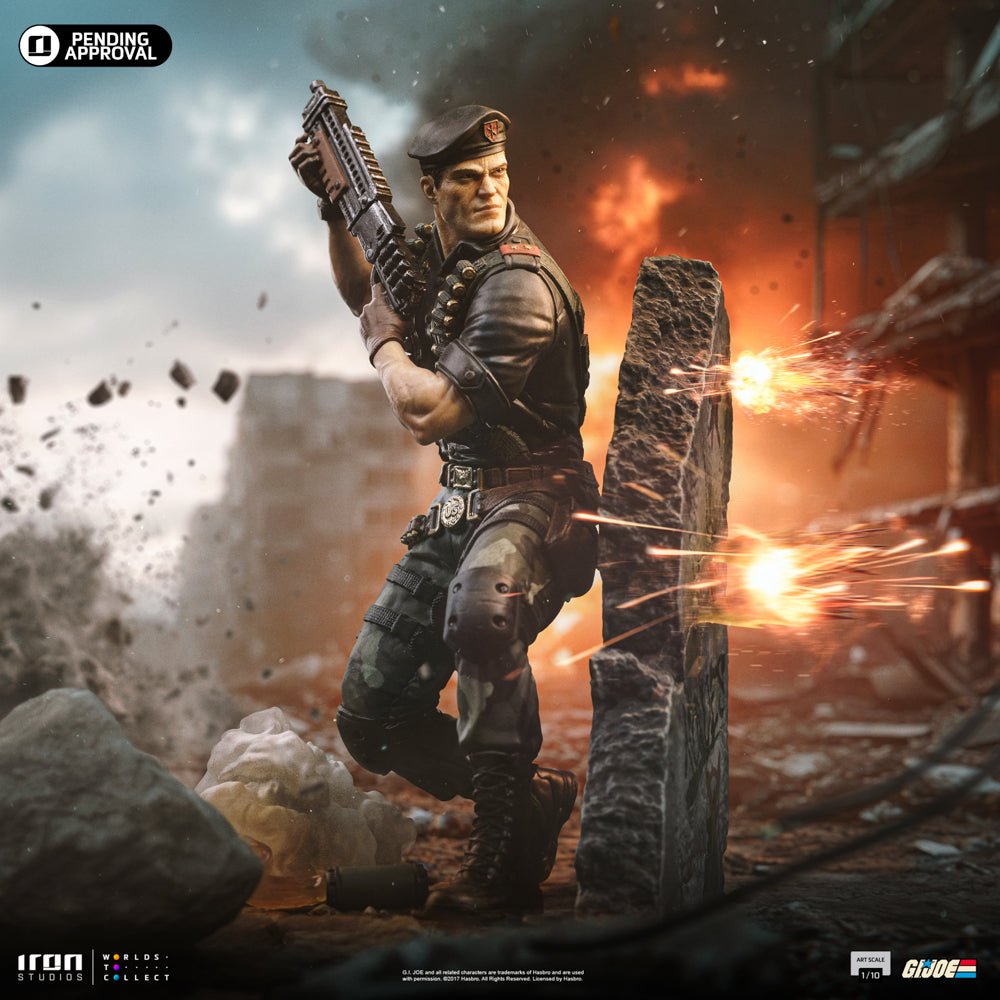 Home › PRE-ORDER: Iron Studios G.I. Joe Flint Art Scale 1/10 Statue