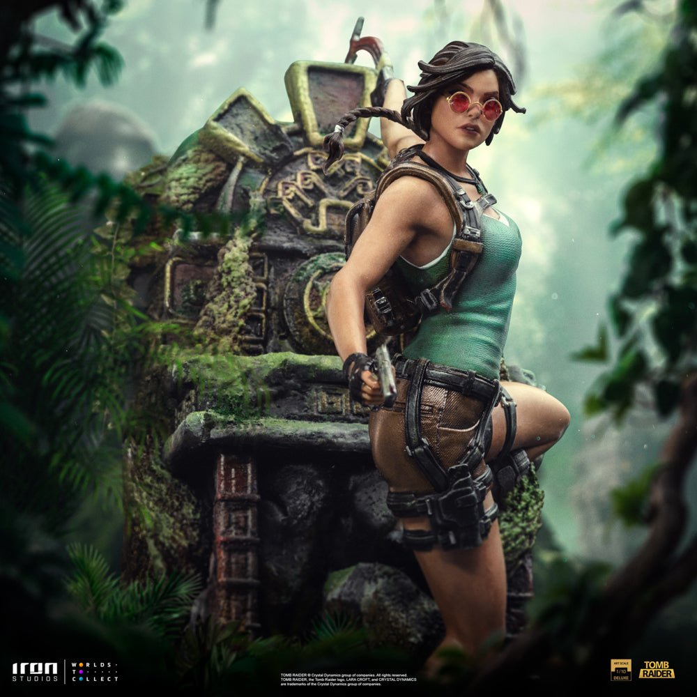 Home › PRE-ORDER: Iron Studios Tomb Raider Lara Croft Deluxe 1/10 Art ...