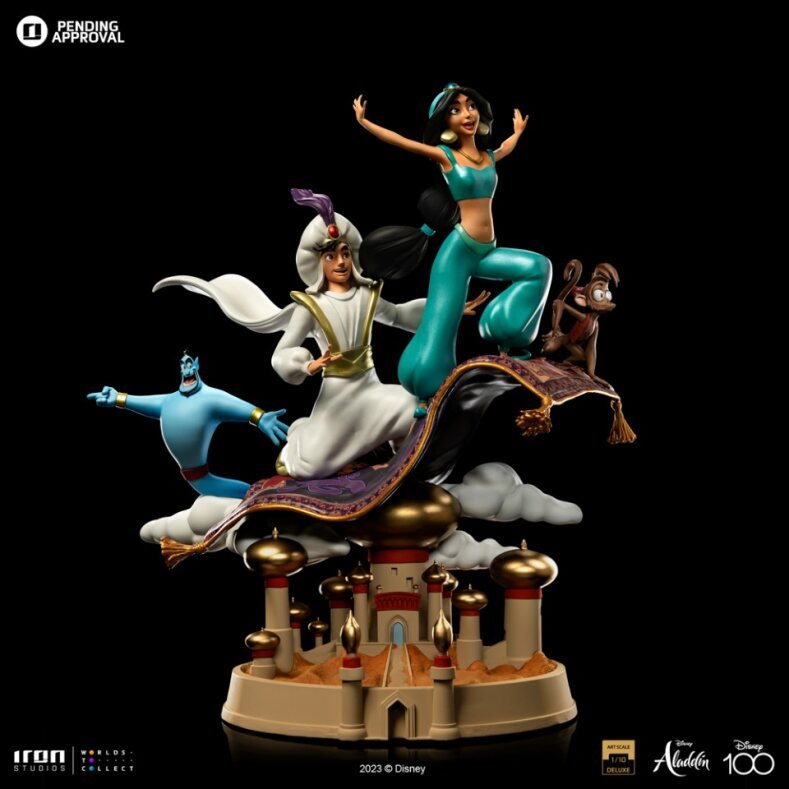 Home › PRE-ORDER: Iron Studios Disney Classics Aladdin and Jasmine ...